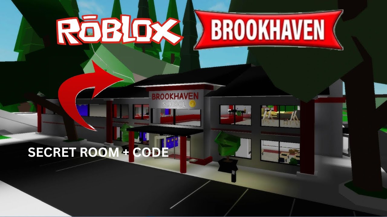 SECRET ROOM + CODE IN BROOKHAVEN SCHOOL! Roblox Brookhaven RP 🏠 - YouTube