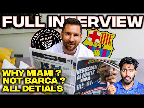 Why Messi Joined Inter Miami Real Reason ! Messi interview full Cracked