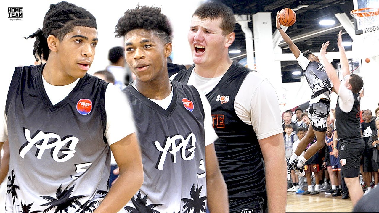 #1 Ranked 8th Grader King Bacot and YPG vs SOH ELITE at Balling on the ...