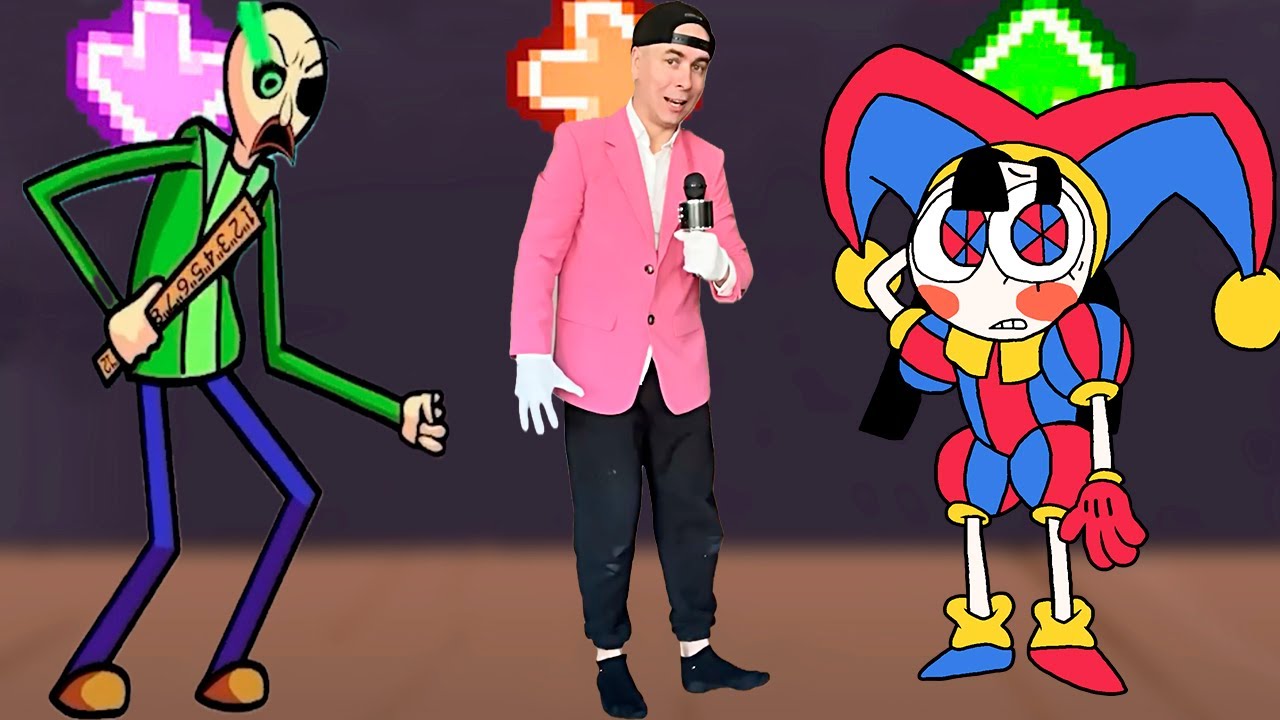 FNF Character Test | Gameplay VS Real Life | Baldi Vs Circus - YouTube