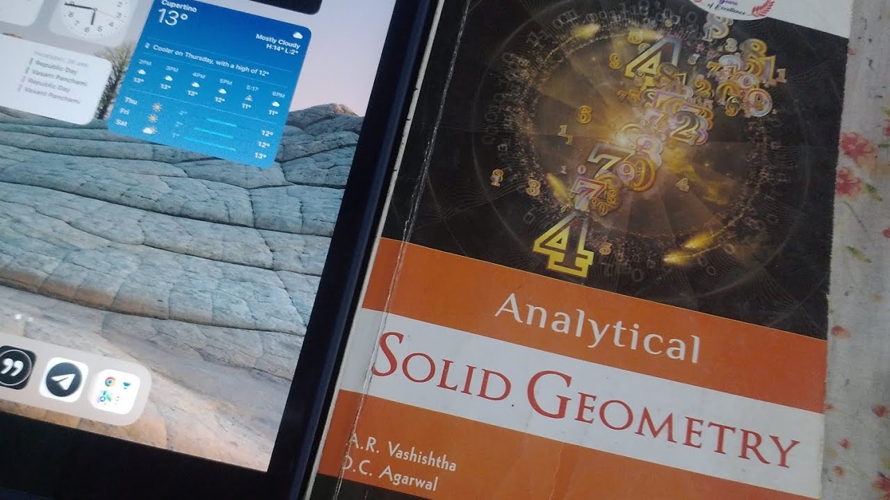 Analytical Geometry Krishna series Review|Krishna Series|UPSC Mathematics optional - YouTube