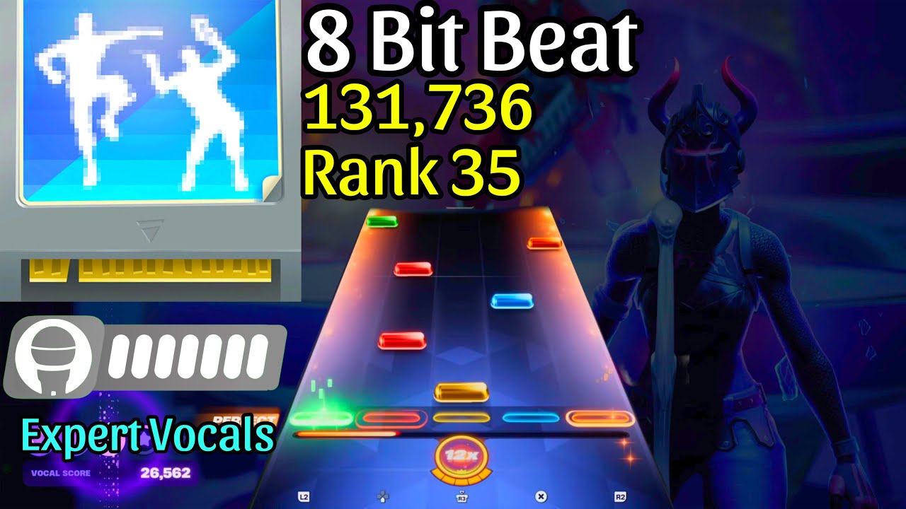 Fortnite Festival [Season 5]- “8 Bit Beat” Expert Vocals 100% FC - YouTube