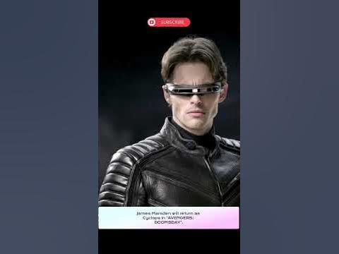 James Marsden will return as Cyclops in #avengersdoomsday #cyclops #jamesmarsden #marvel #mcu ...