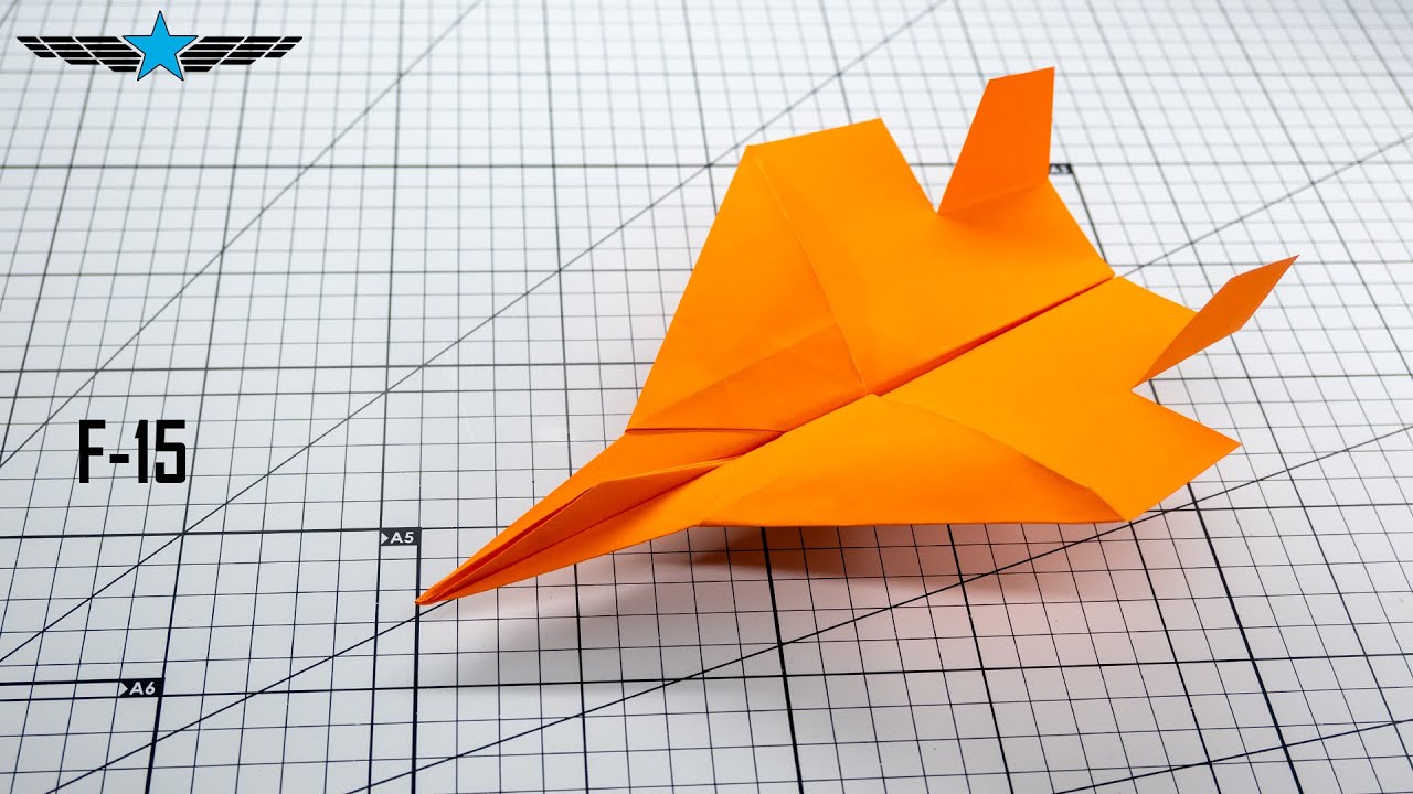 Origami F 15 Jet Fighter