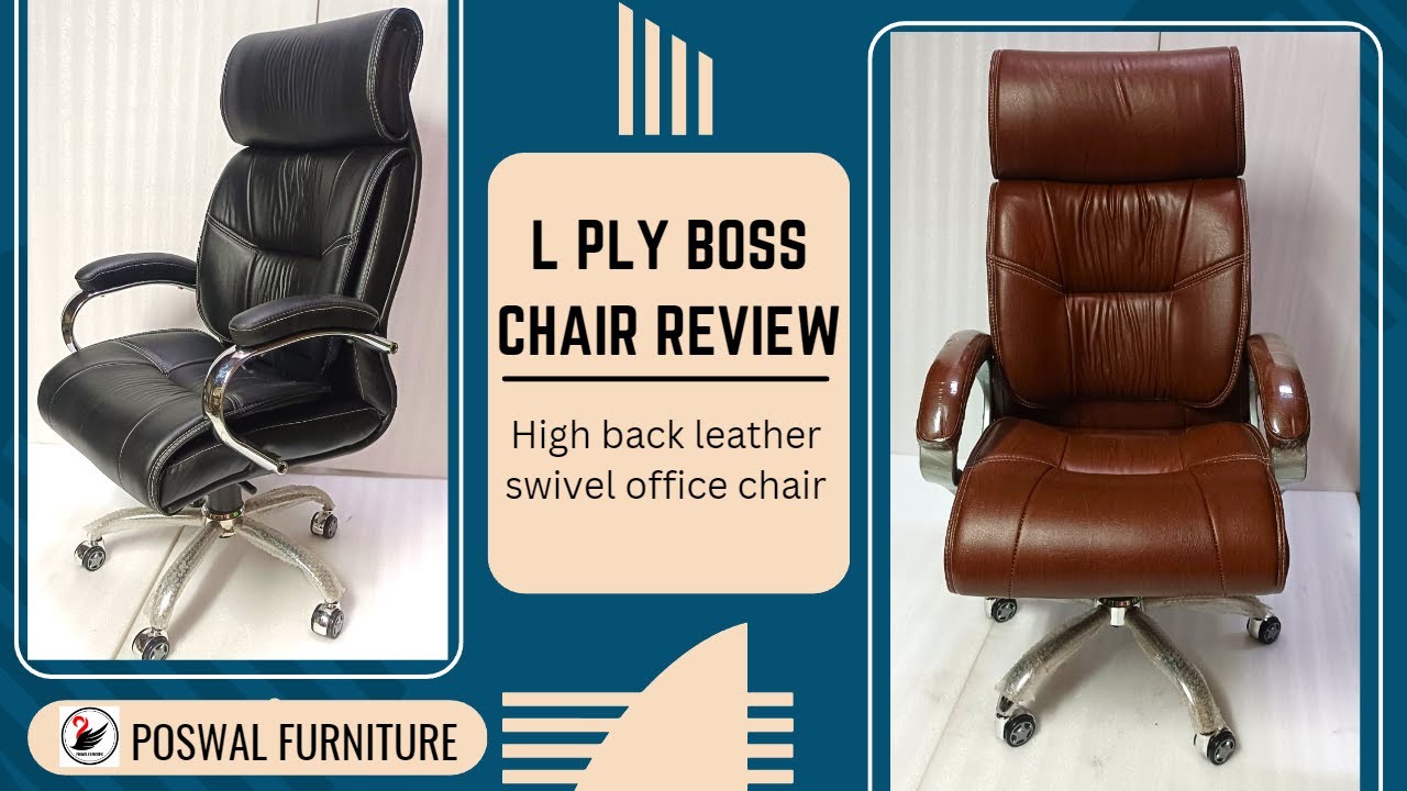 Get Ready to Upgrade Your Home Office with this l ply Boss Chair! - YouTube