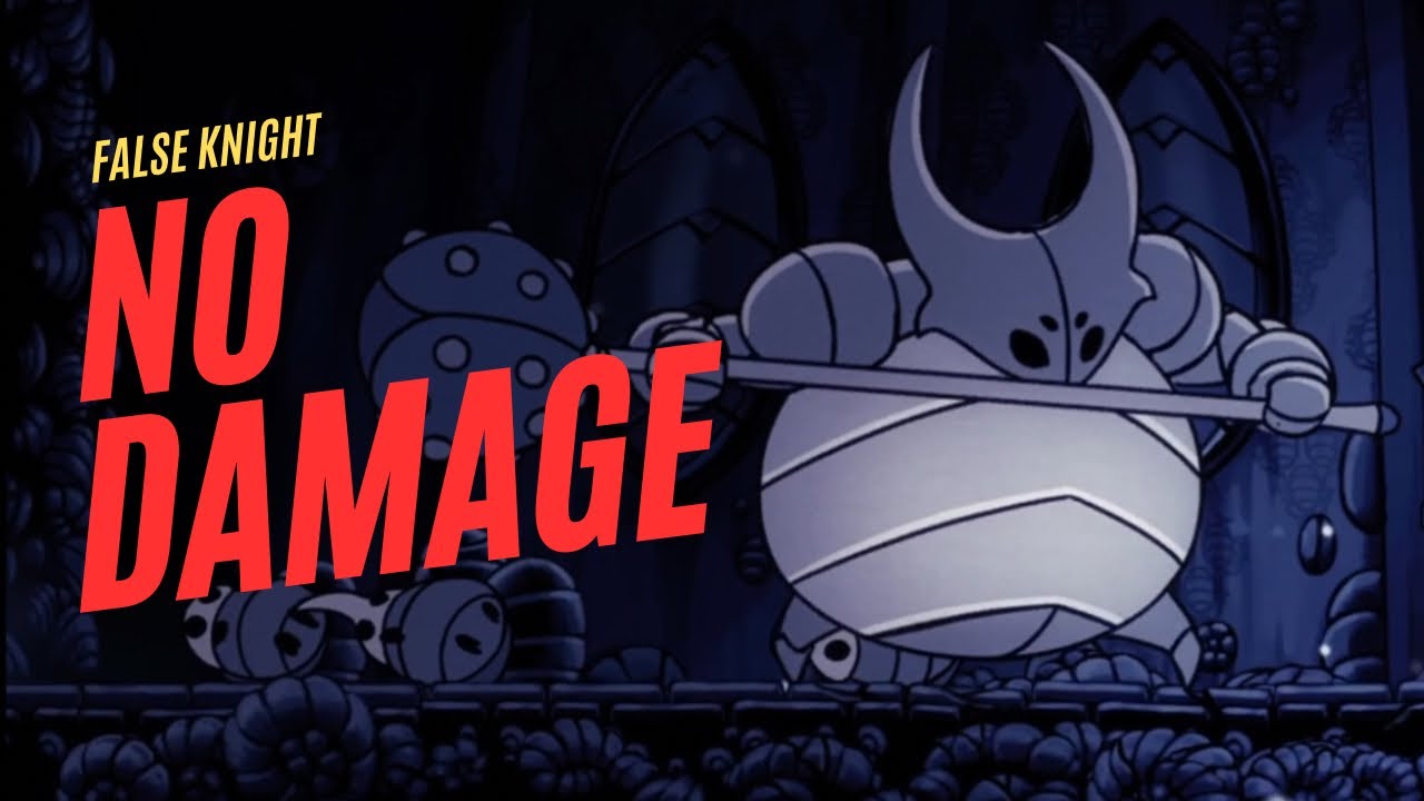 False Knight No Damage | Hollow Knight Boss Fight - YouTube