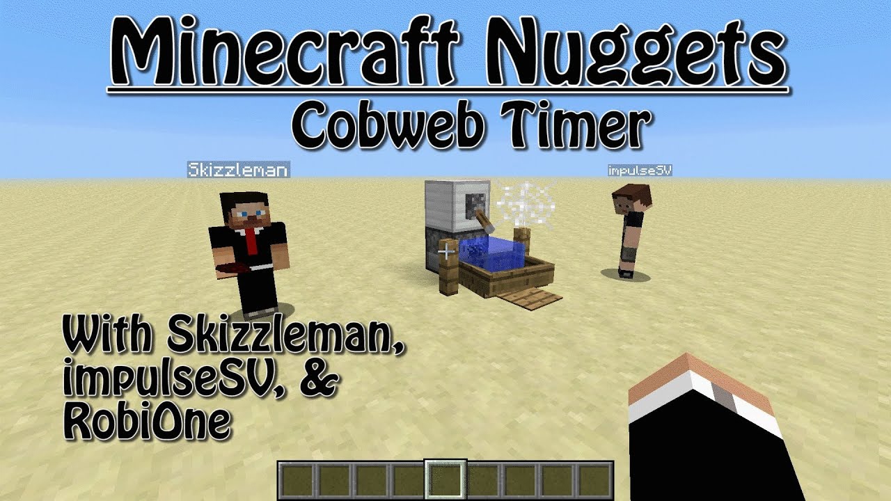 Minecraft Nugget - Cobweb Timer - YouTube