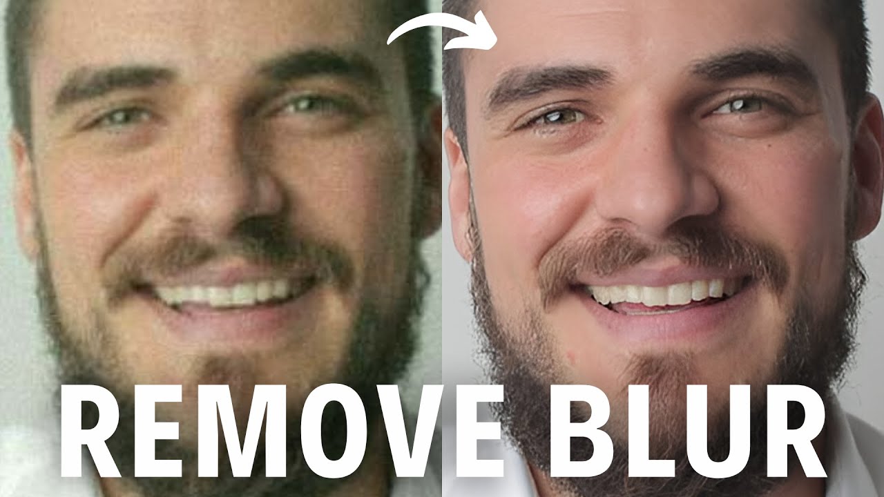 Fix Blurry Photos Fast! AI-Powered Tutorial - YouTube