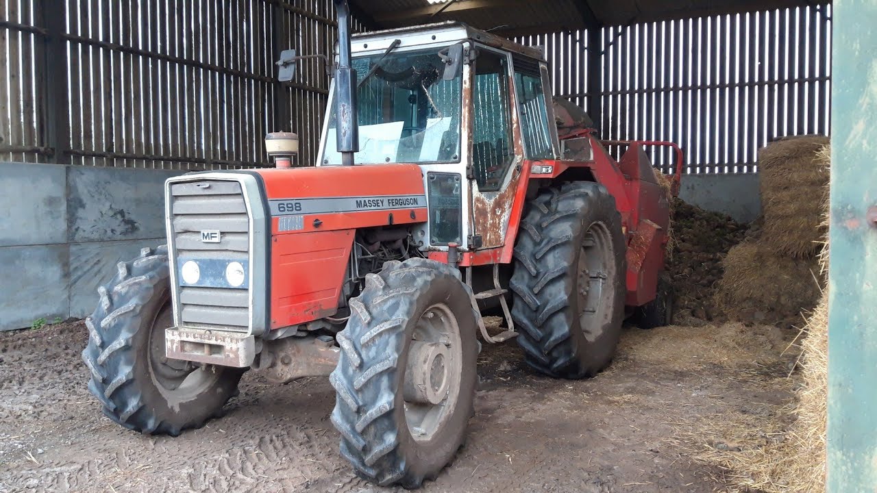 Dairy farm tractor tour. - YouTube
