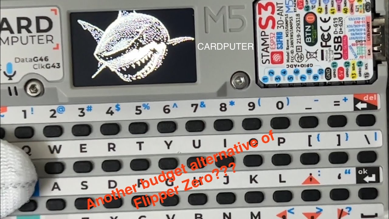 A super combination of M5STACK CARDPUTER and Bruce firmware.. - YouTube