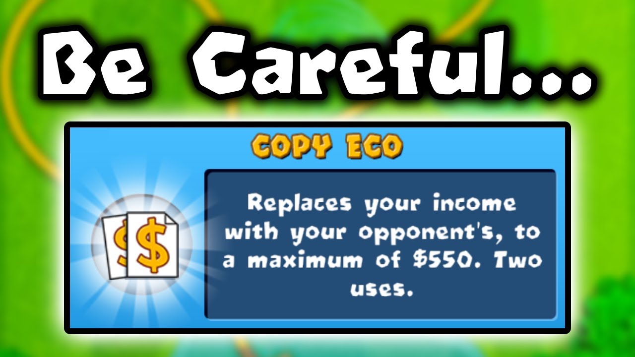 So I used Copy Eco to make my opponents MAD... (Bloons TD Battles ...