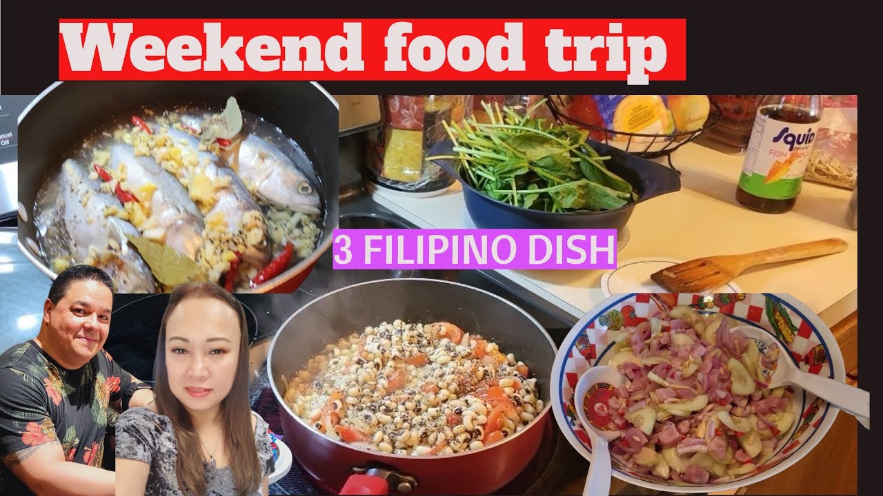 EP128: Fil-AM couple-Simple life in the USA ️ Weekend food trip, 3 ...