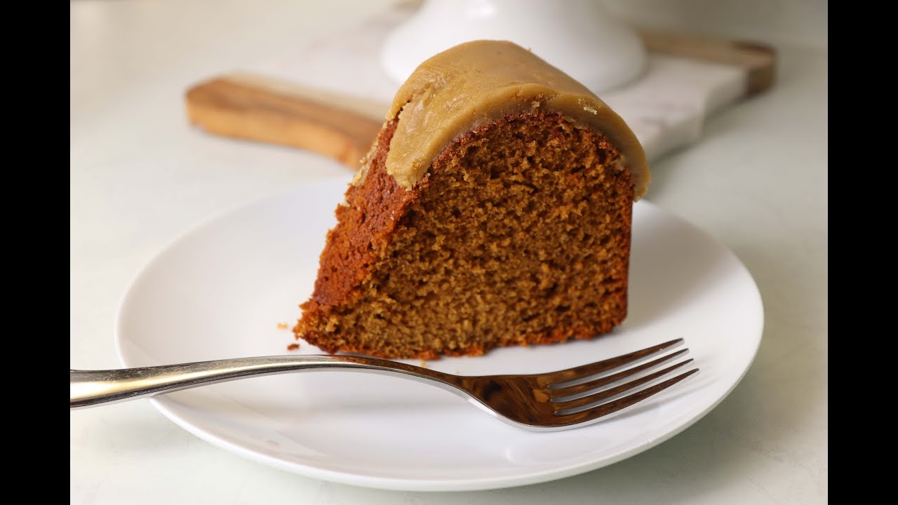 Honey Coffee Sponge Cake - With Caramel Frosting! |Ep #241 - YouTube