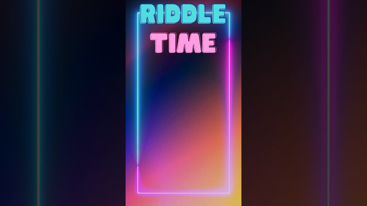 Its riddle time! #shorts #daily - YouTube