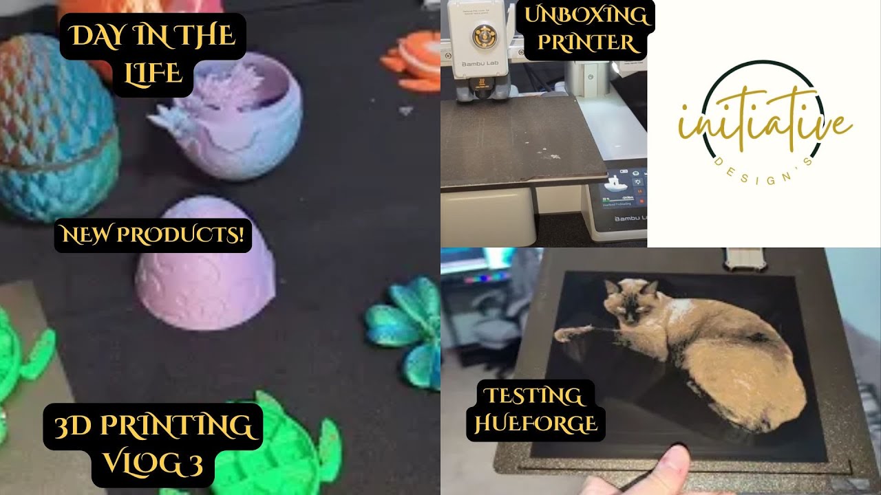 A Week in My 3D Printing Etsy Shop – Sales, New Products, Hueforge ...