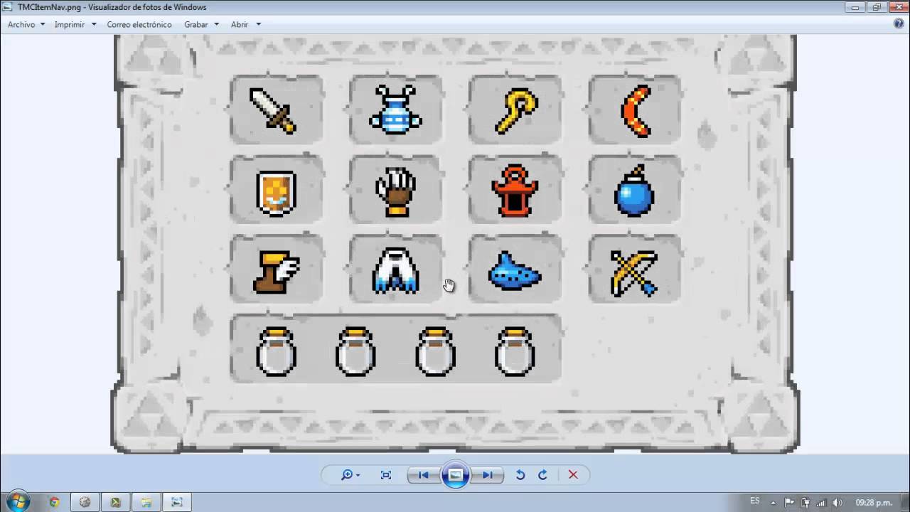 Tutoriales construct 2 Inventario simple estilo zelda, familias y divercion! - YouTube