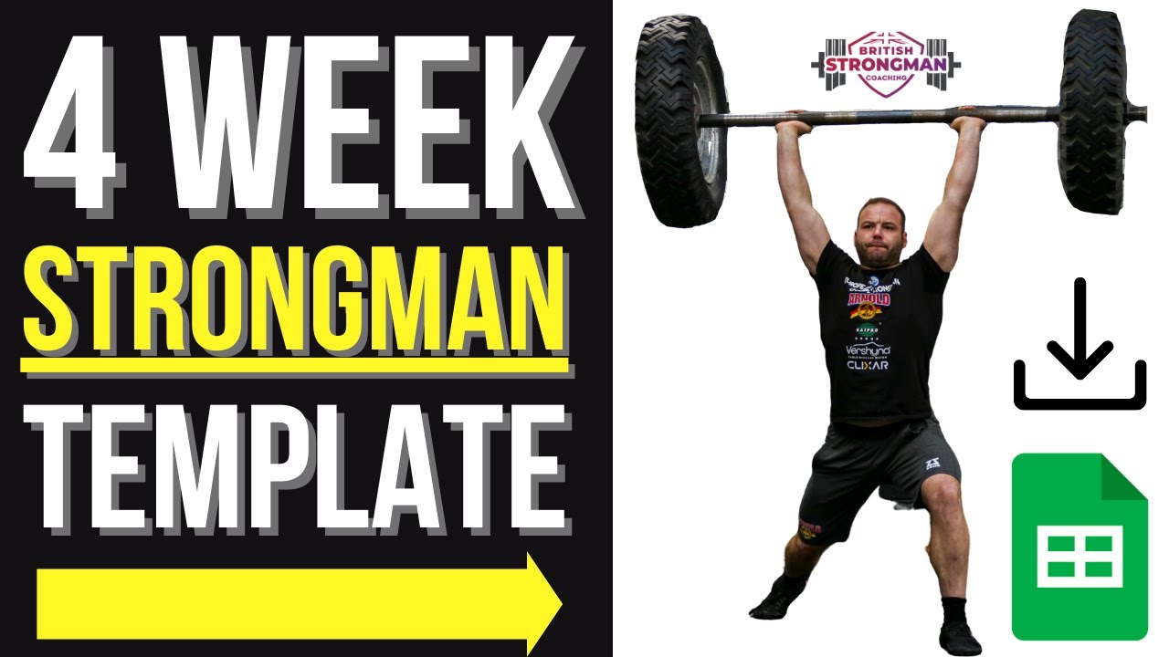 How To Make Your Own Strongman Training Plan: The Simple 10 Exercise ...