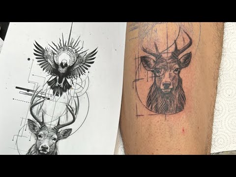 Zar1 MICRO REALISM FINE LINE LIVE TATTOO - YouTube