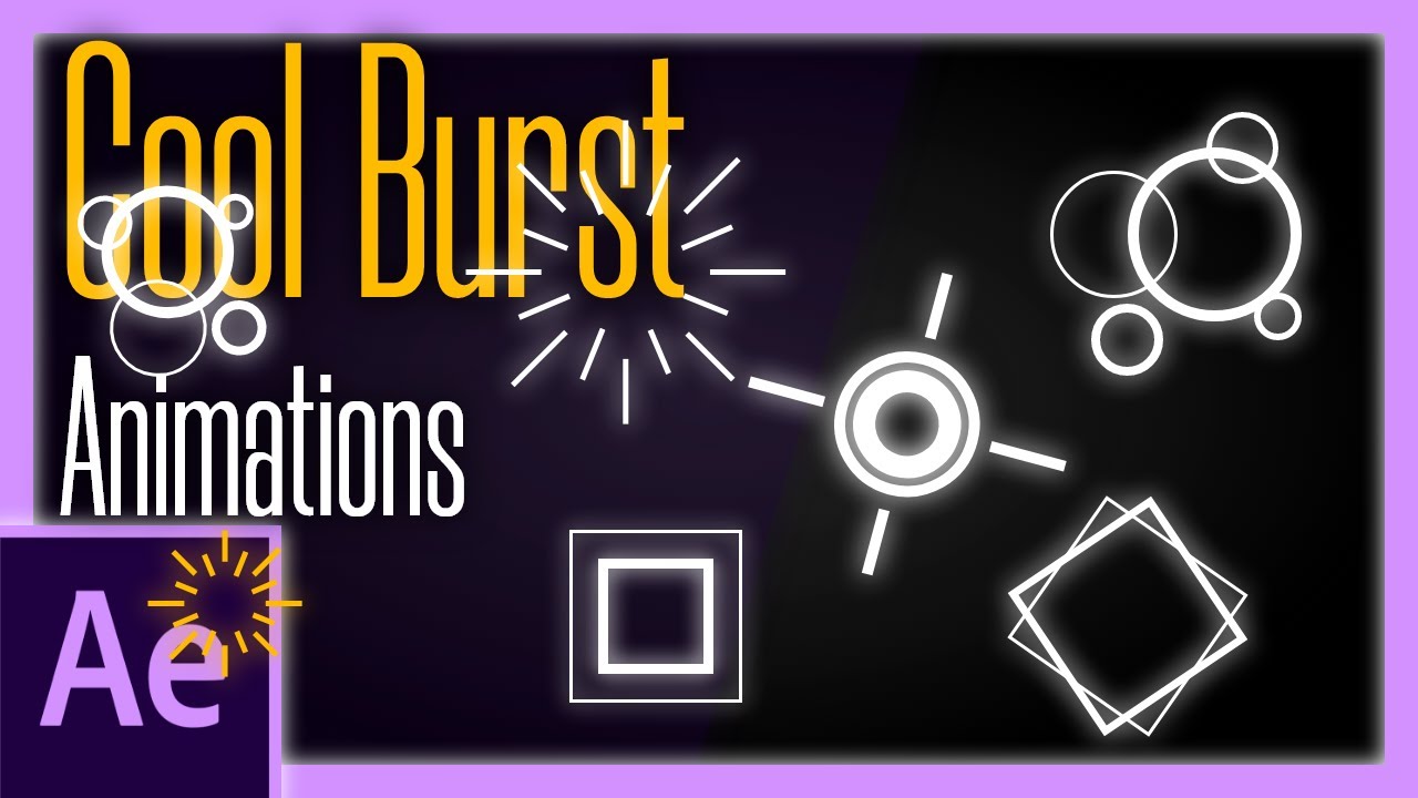Some Cool Burst Effects | After Effects - YouTube