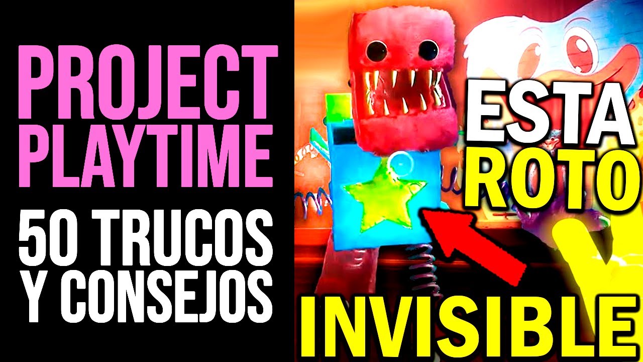 PROJECT PLAYTIME: 50 Trucos y Consejos que NO SABÍAS - YouTube