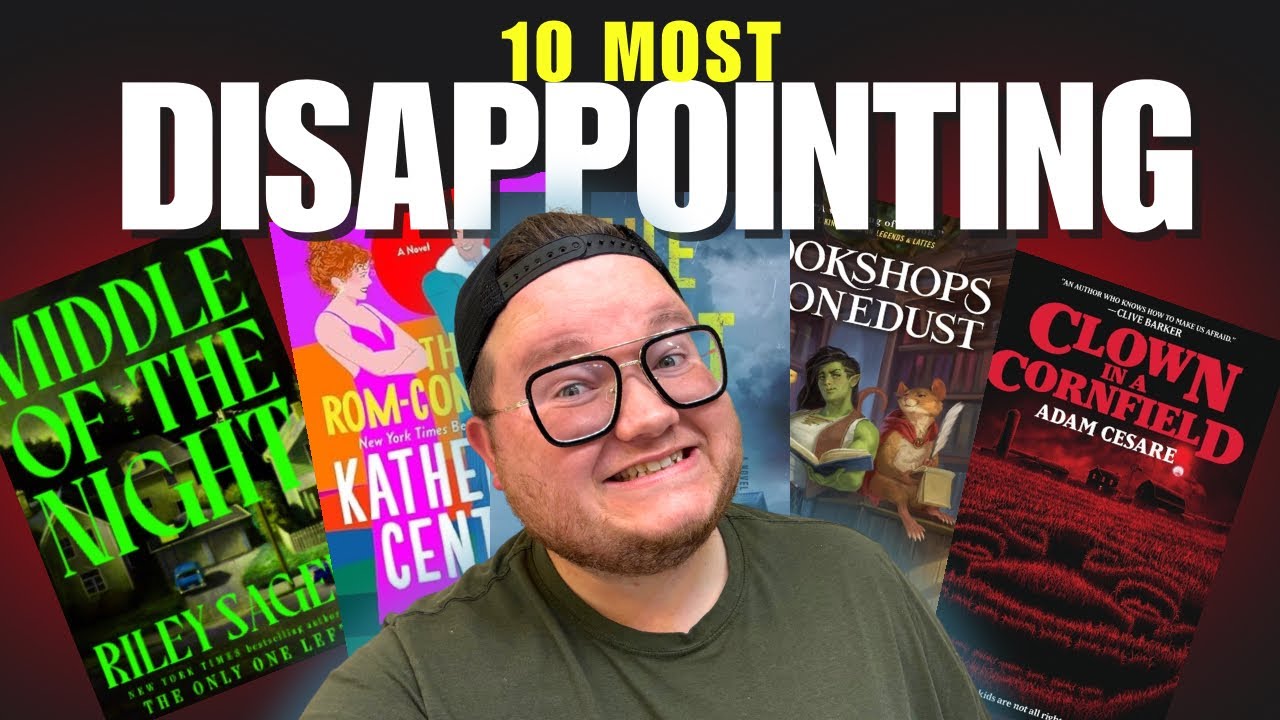 10 Most Disappointing Books of 2024 - YouTube
