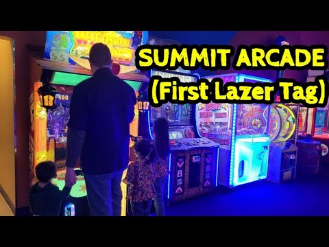 Kid's First Lazer Tag || Summit Arcade, CO Springs - YouTube