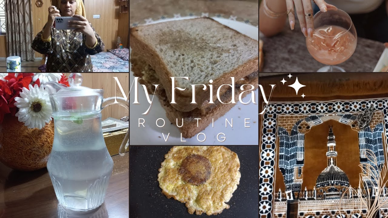 My Friday Routine | Simple and Productive Routine | Diet Food - YouTube