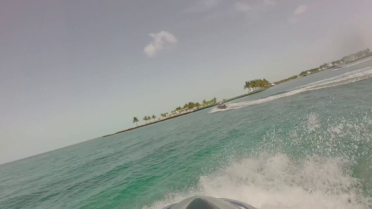 Jet ski to Bahamas Day 2 - YouTube