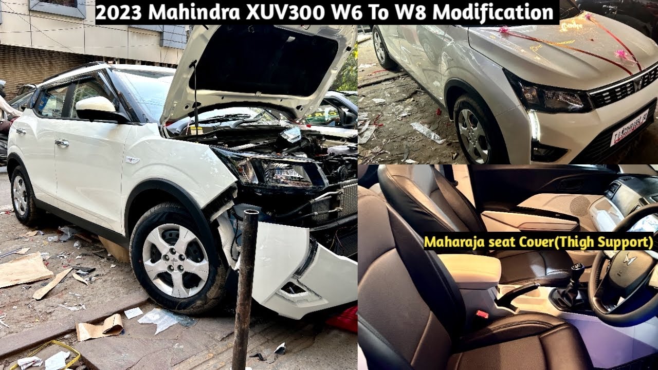 2023 Xuv300 W6 To W8 Modified Xuv300 Modified Xuv300 w4 facelift Xuv300 ...