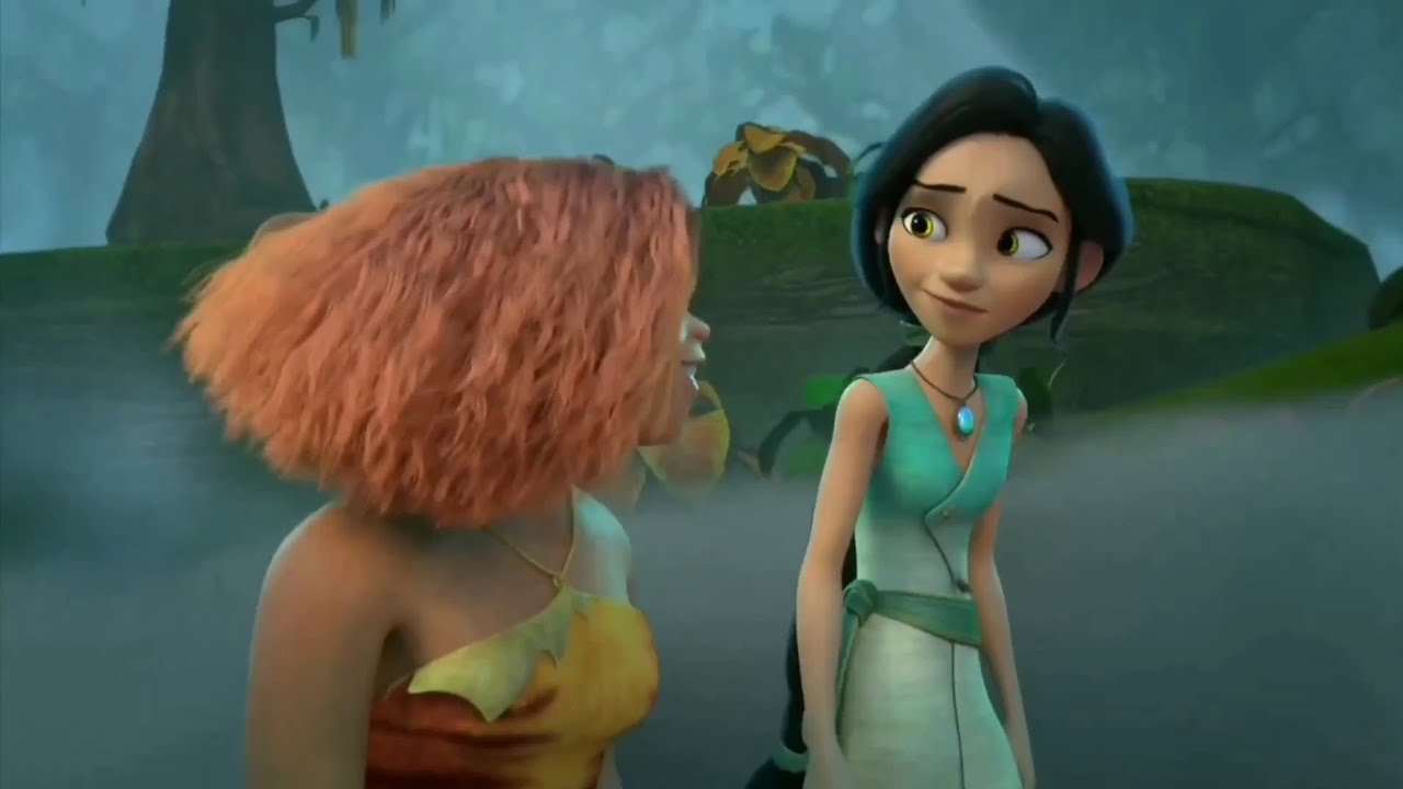 The Croods Family Tree Eep Crood & Dawn Butterman - YouTube