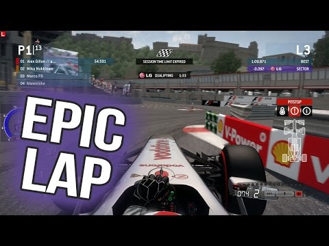 F1 2013 - EPIC Monaco Lap