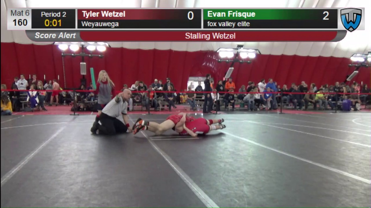 160 Tyler Wetzel Weyauwega vs Evan Frisque fox valley elite 6475832104 ...