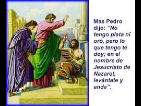 Hechos III Un cojo sanado por Pedro y Juan. El discurso de Pedro a los ...