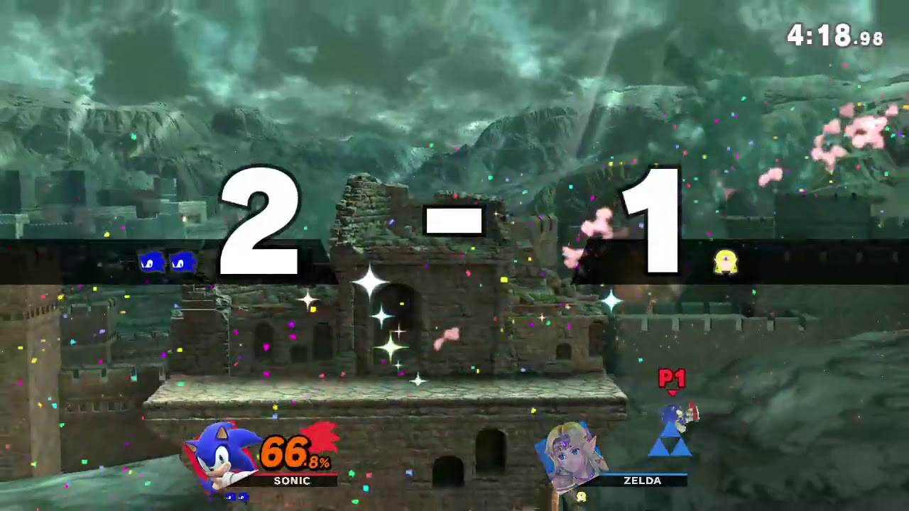 Sonic vs. Zelda- Super Smash Bros. Ultimate - YouTube