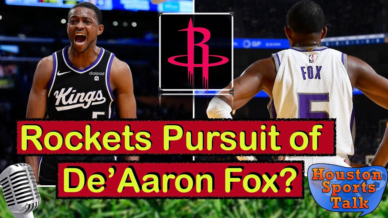 De'Aaron Fox to Rockets Trade Scenarios? (with USA Today Rockets ...