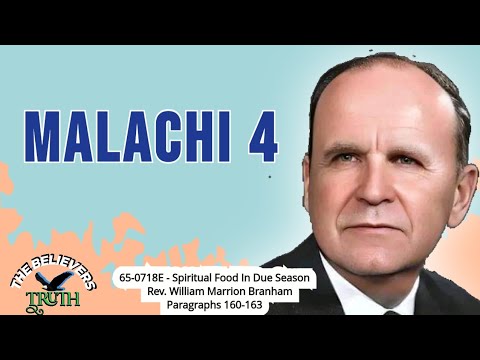 Malachi 4 || Rev. William Marrion Branham - YouTube