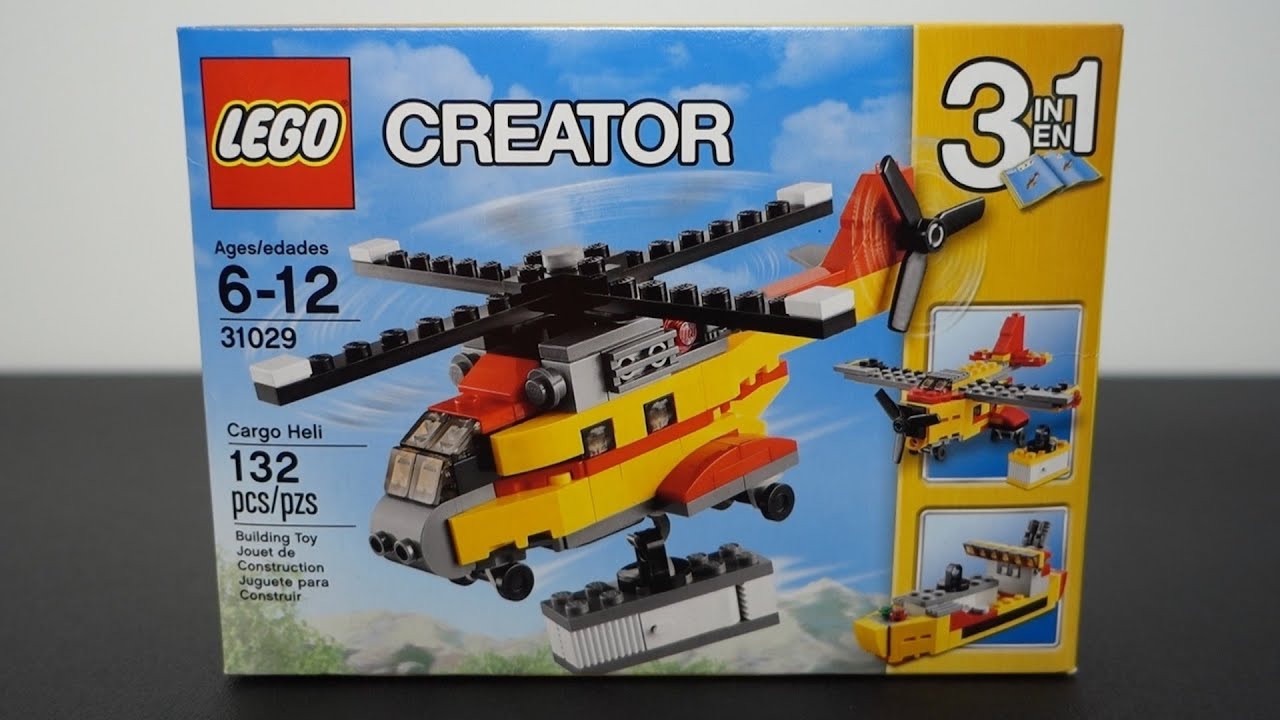 Unboxing LEGO Creator 31029 Cargo Heli | brickitect - YouTube
