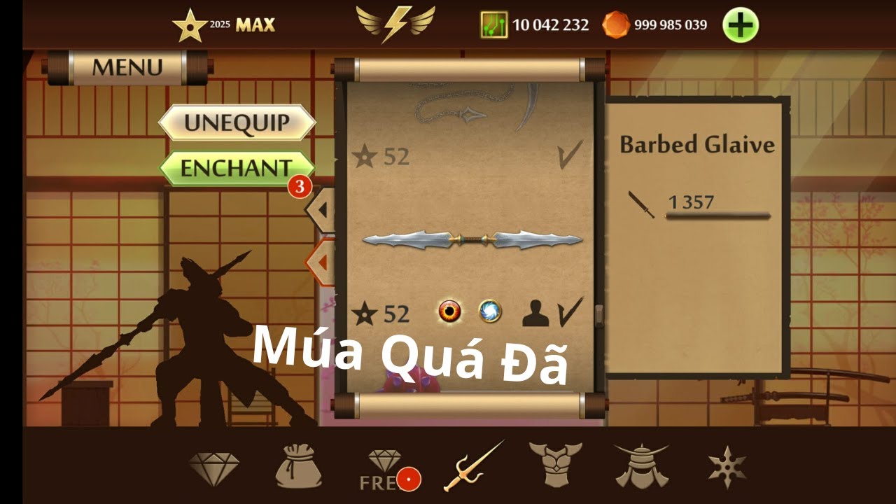 Shadow Fight 2: Barbed Glaive Vs Eclipse May – Chiến Thắng Ngoạn Mục ...