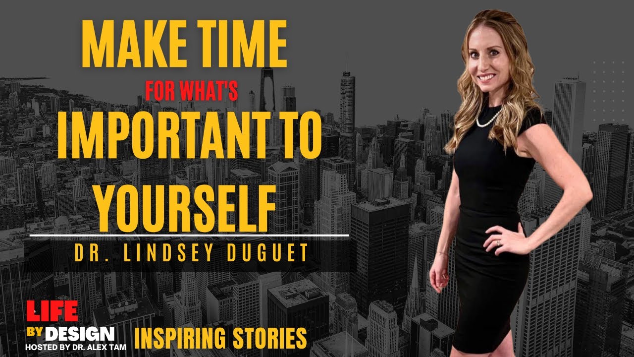 Make Time for What's Important to Yourself | The Dual Career of Dr ...