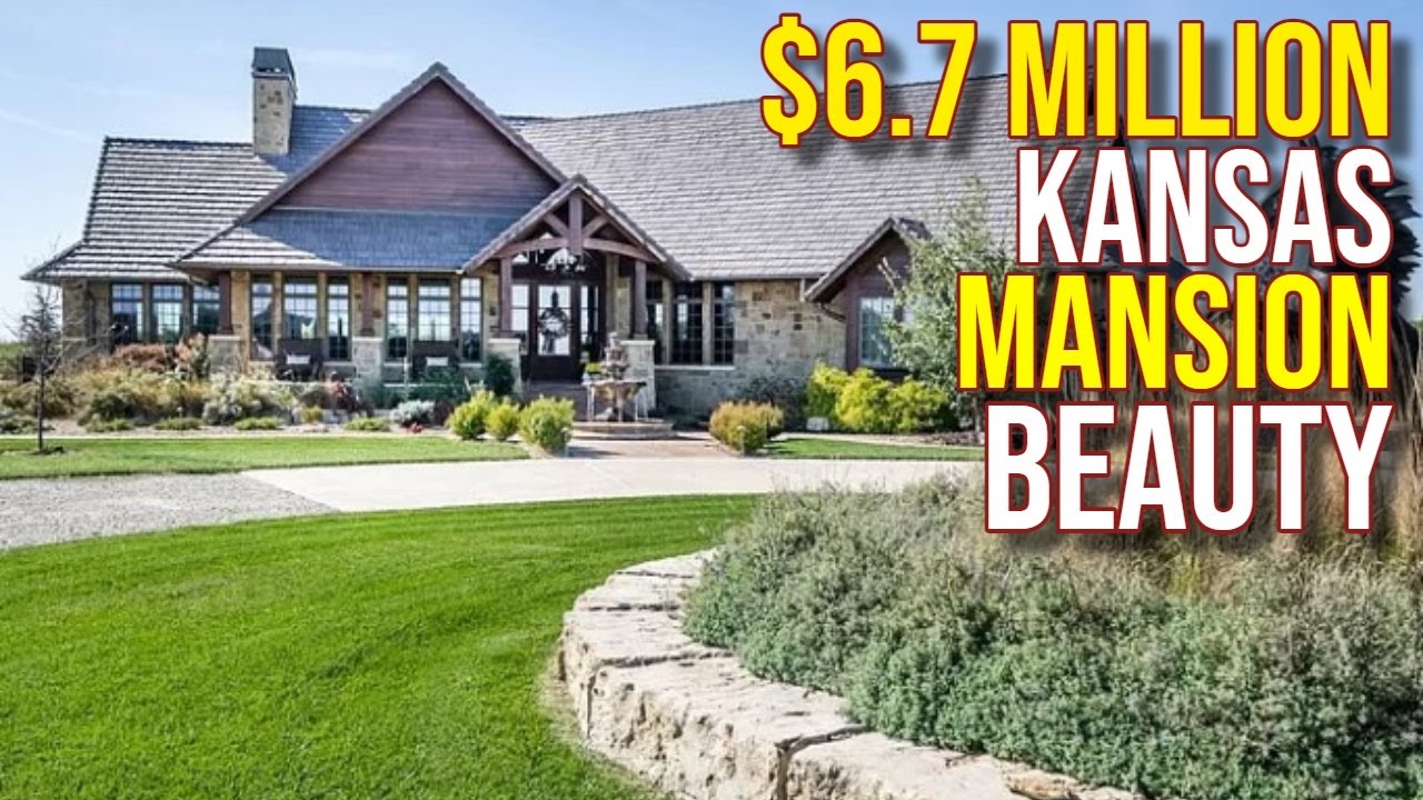 INSIDE Kansas Mansion $6.7 million - YouTube