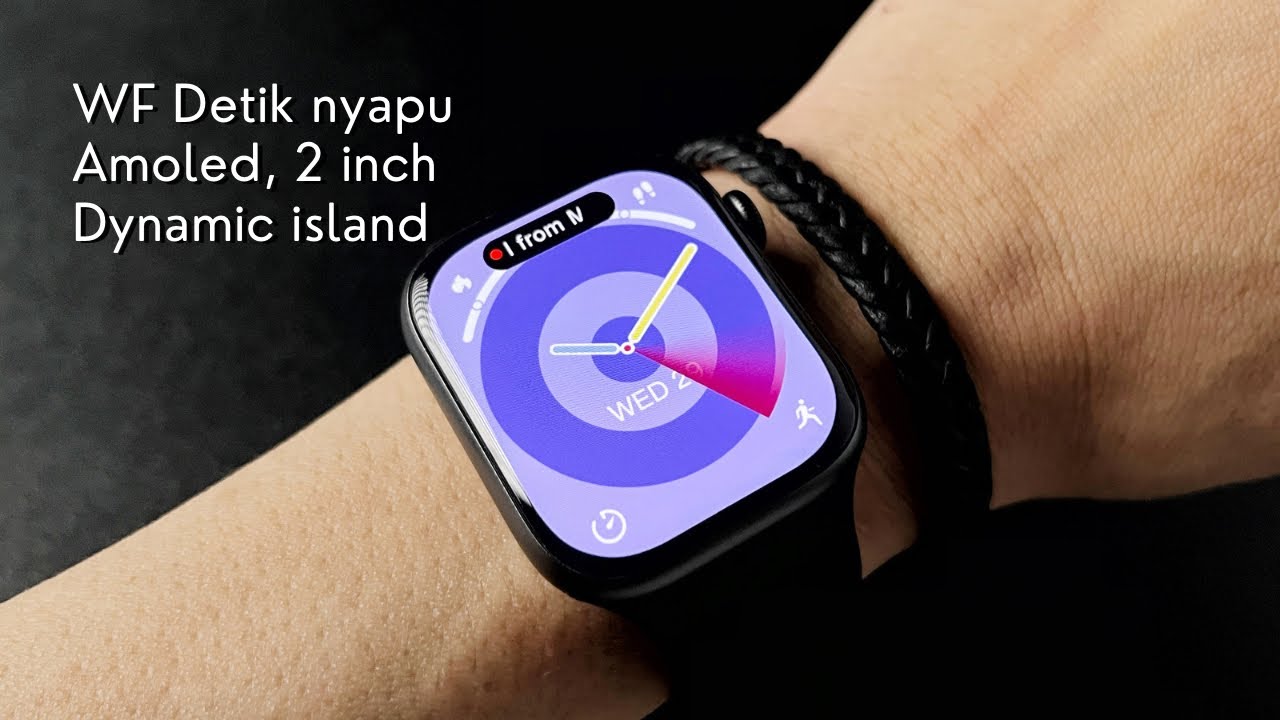 SMARTWATCH DYNAMIC ISLAND AMOLED - W99 PLUS Komarakstore - YouTube