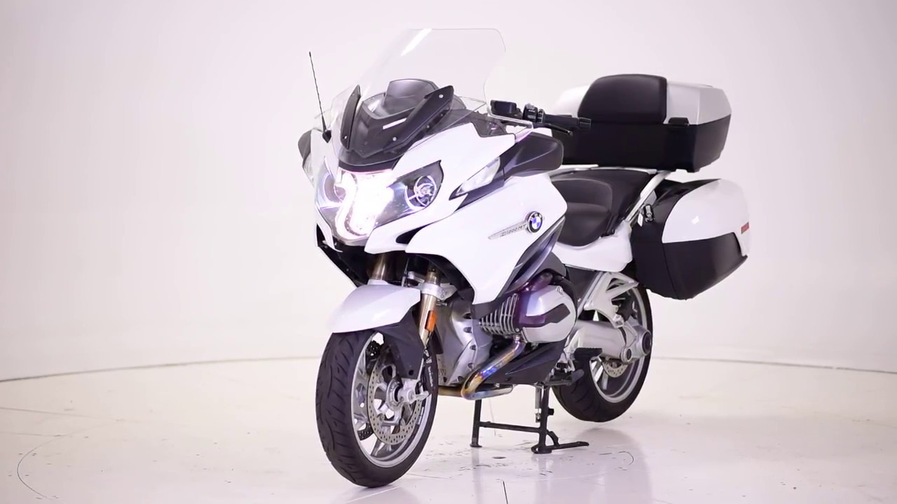 2017 BMW R1200RT Premium Alpine White Used - YouTube