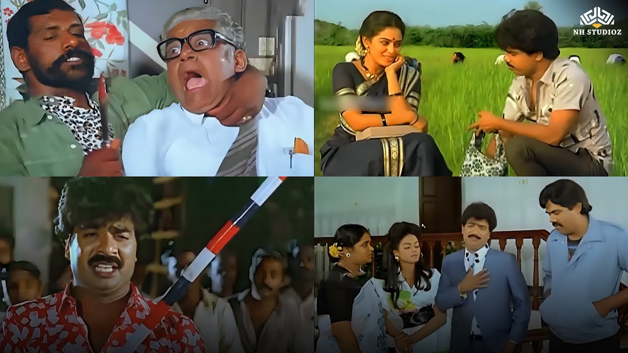 Dilli Babu | Best Scenes Compilation | Tamil Movie scene |Pandiarajan ...