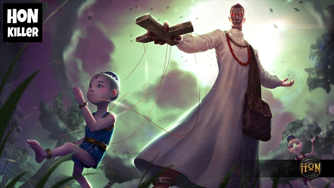 HoN Puppet Master Gameplay - JustVE - Rank Immortal - YouTube