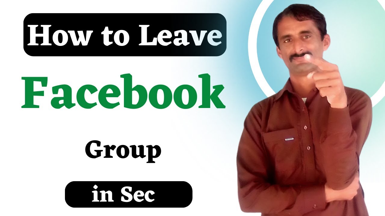 How to leave facebook group in one click | leave all facebook groups ...