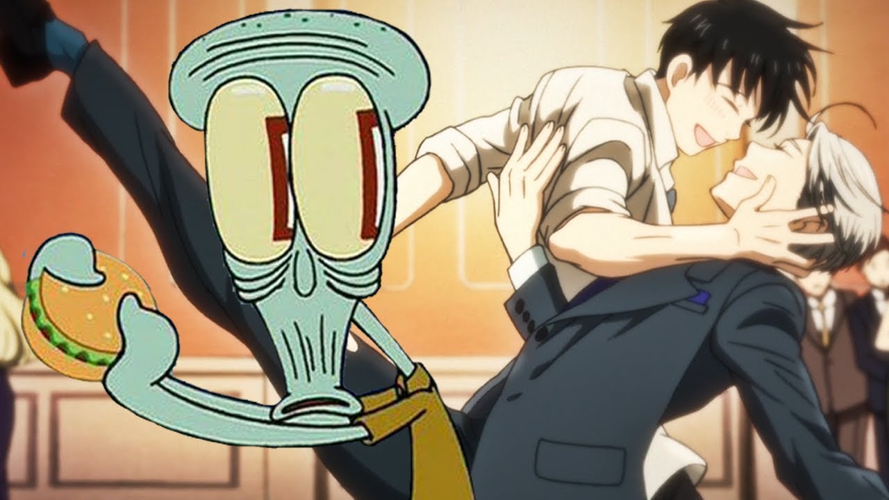 Yuri!!! On Ice portrayed by Spongebob - YouTube