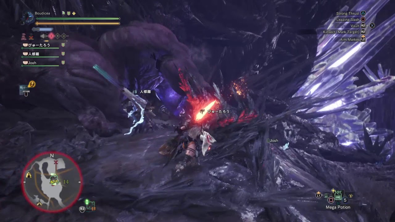 Monster Hunter: World Behemoth Kill Insect Glaive Gameplay - YouTube