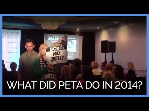 What Did PETA Do in 2014?