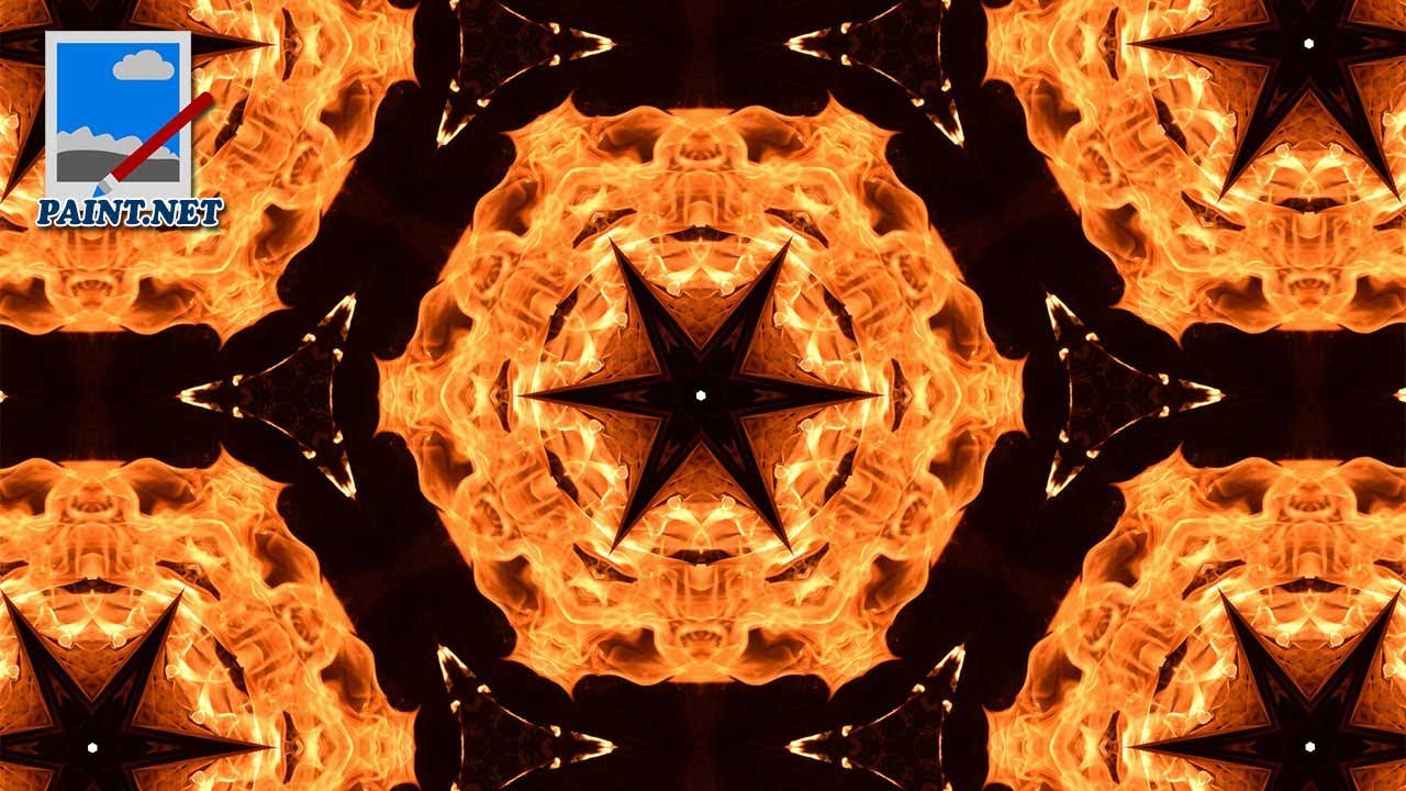 How To Make a Kaleidoscope in Paint.NET - YouTube