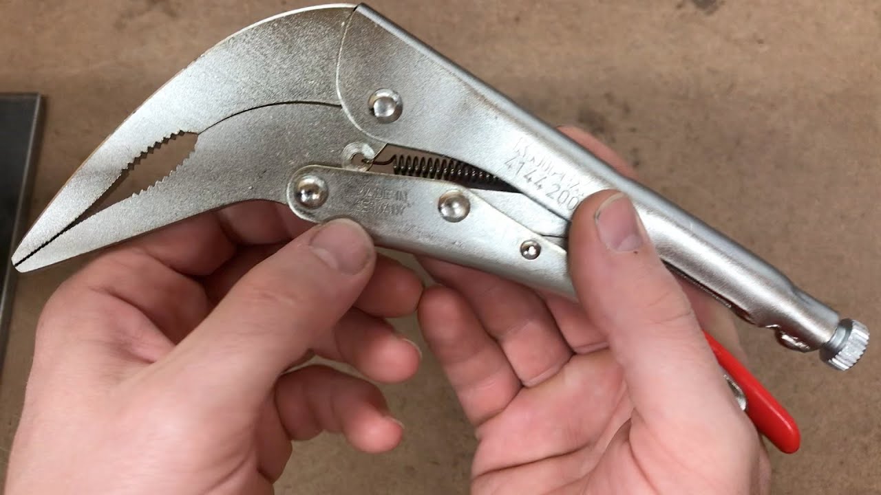 Knipex Angled Locking Plier (first look)! - YouTube